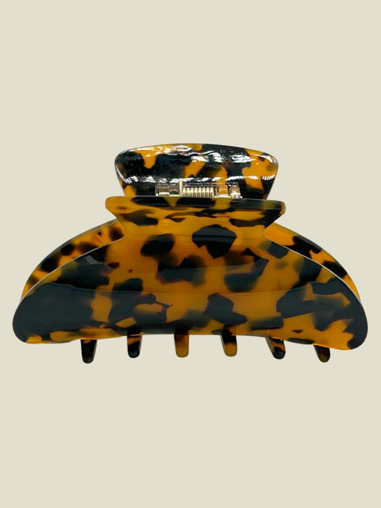 Hair Clip Half Moon Dark Brown – Make My Day